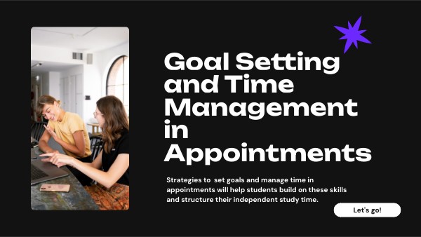 Appointment Goal Setting and Time Management | Genially