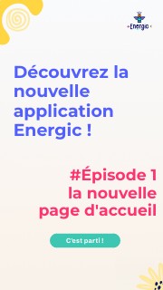 Vesion mobile - Nouvelle page d'accueil Energic | Genially