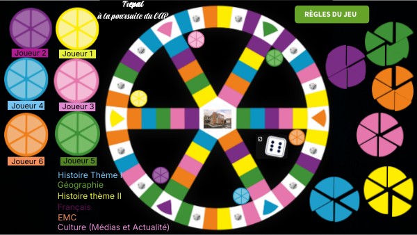 Plateau trivial pursuit Mr Cardon