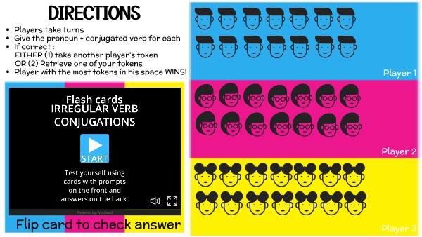 IRREGULAR VERB ATTACK