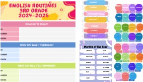 ENGLISH ROUTINES 3rd GRADE | Genially