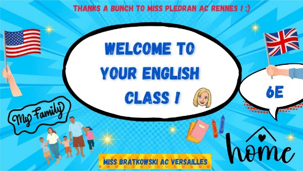 6e-Welcome to your English class