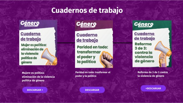 Cuadernos de trabajo