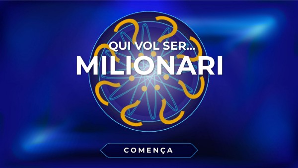 Qui vol ser milionari | Genially
