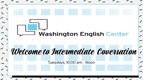 07/16 Intermediate conversation