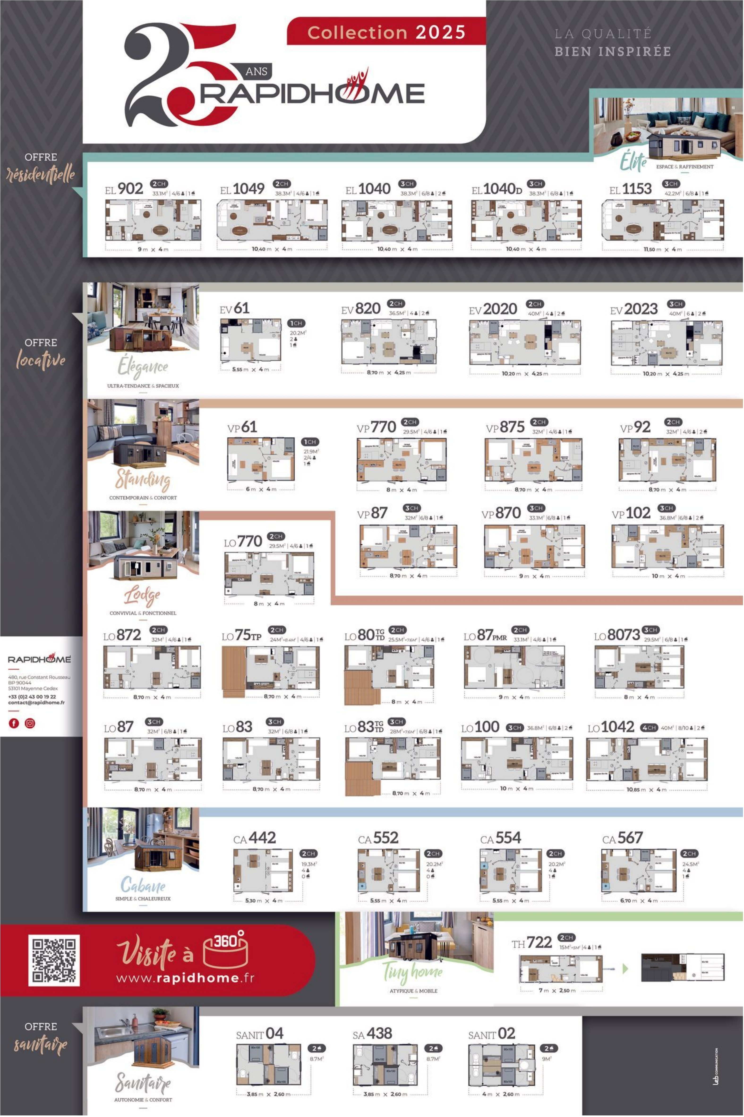 Catalogue 2025 Rapidhome | Genially