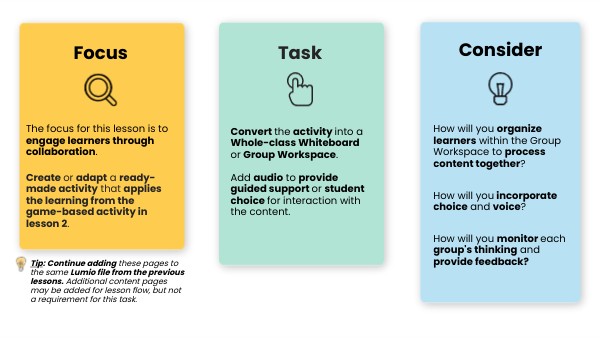 Lesson 3: Collaboration | Genially