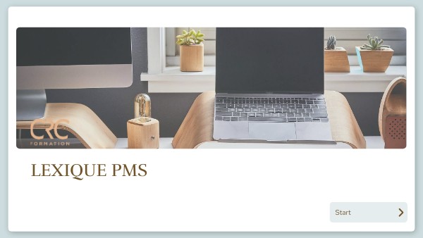 Lexique PMS | Genially