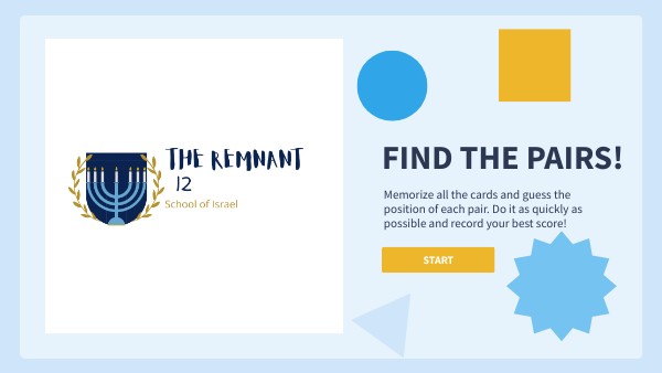 Find the pairs | Genially