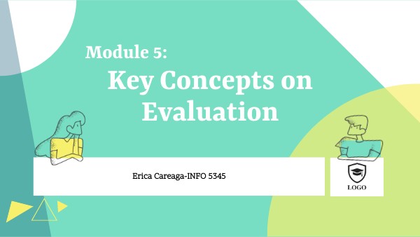 Key Concepts on Evaluation