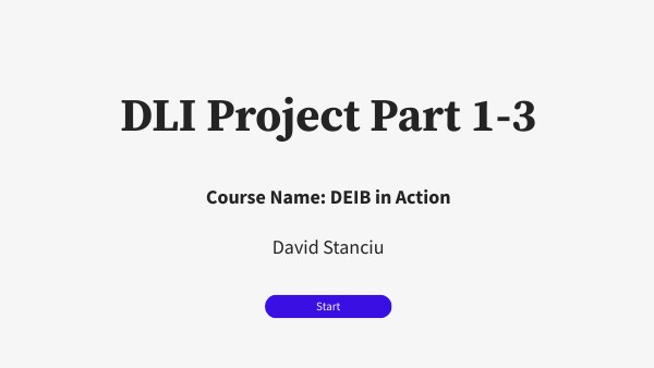 DLI Project - David Stanciu