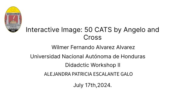 Interactive Image: 50 CATS by Angelo and Cross | Genially