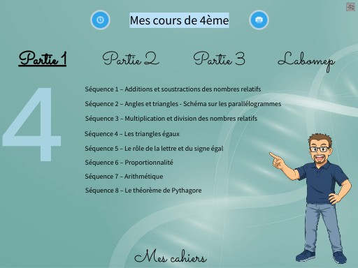 4 - Mes cours de 4ème | Genially