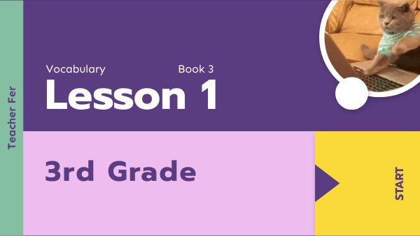 Vocabulary_3rd Grade_L1