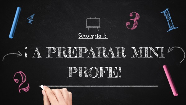 A preparar mini profe