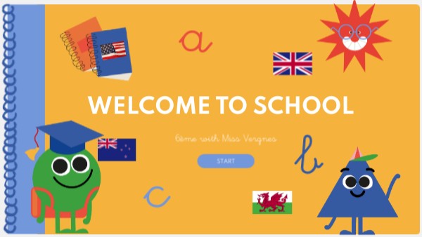 UNIT 1 - Welcome to school 6e | Genially