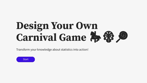 Design Your Own Carnival Game | Genially