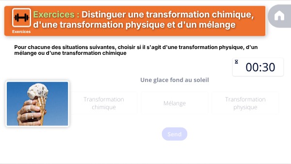 QCM distinguer les transformations | Genially