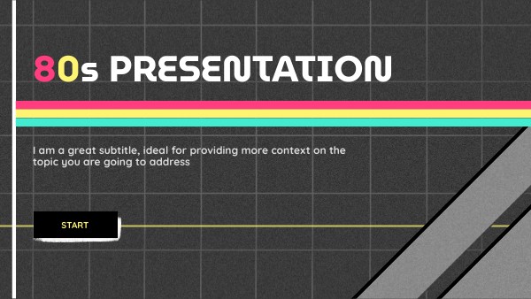 80s Presentation | Genially