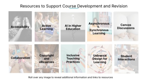 Resources to Support Course Development & Revision | Genially