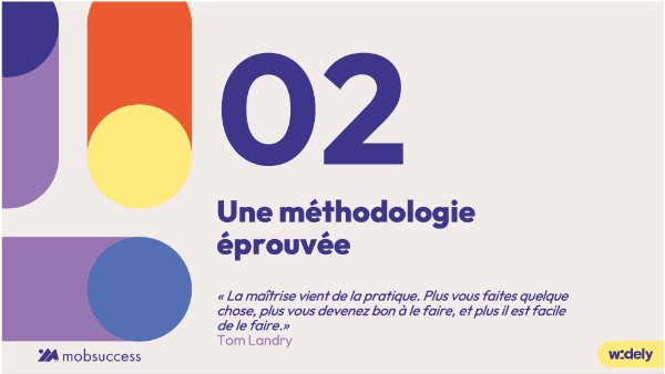Une méthodologie éprouvée | Genially