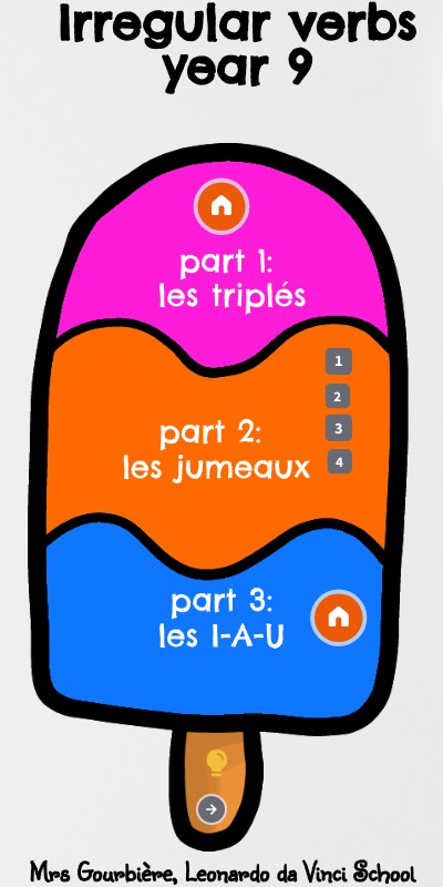 Irregular verbs year 9 | Genially