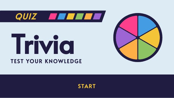 Sample Trivia Test