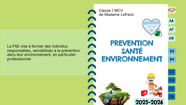 MadL PSE 1ERE MCV | Genially