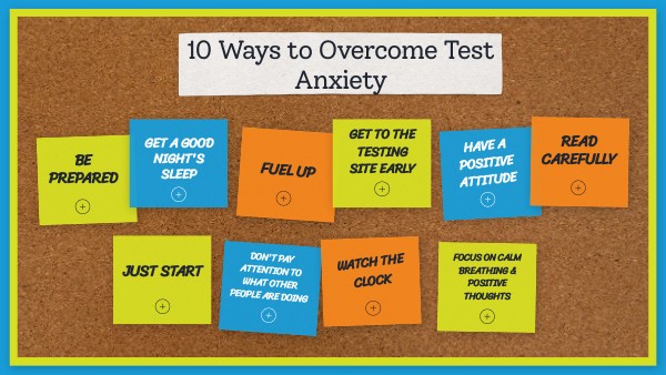overcome test anxiety