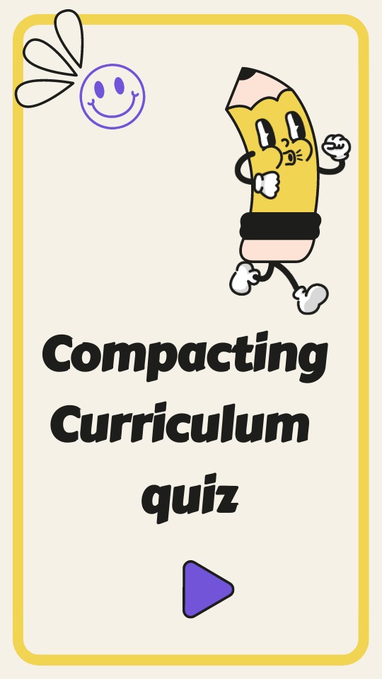 Curriculum Compacting