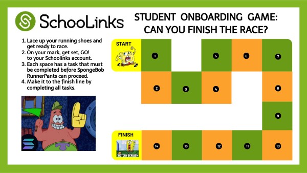 Schoolinks Student Onboarding