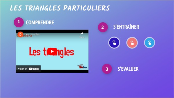 LES TRIANGLES | Genially