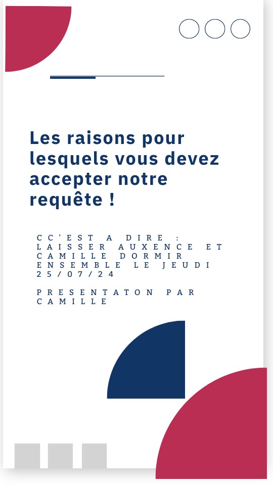 Présentation des formes basiques mobile