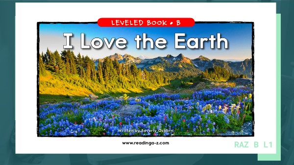 I Love the Earth RAZ B L1 | Genially