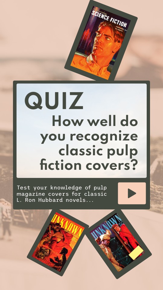 Pulp Magazine Cover Quiz