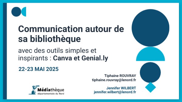 MAI 25-Communication autour de sa bibliothèque | Genially