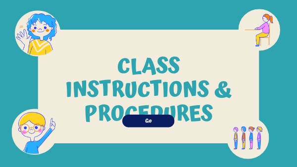 Science Instructions & Presentations