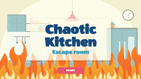 Kitchen Escape Classroom Procedures