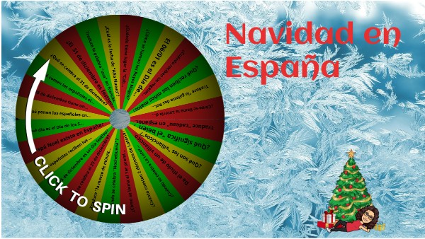 Rueda Navidad en España