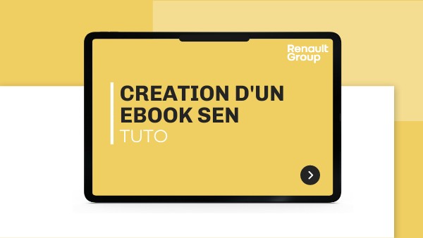 Creation d'un ebook SEN