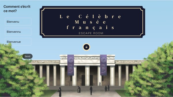 Escape Room Musée FLE | Genially