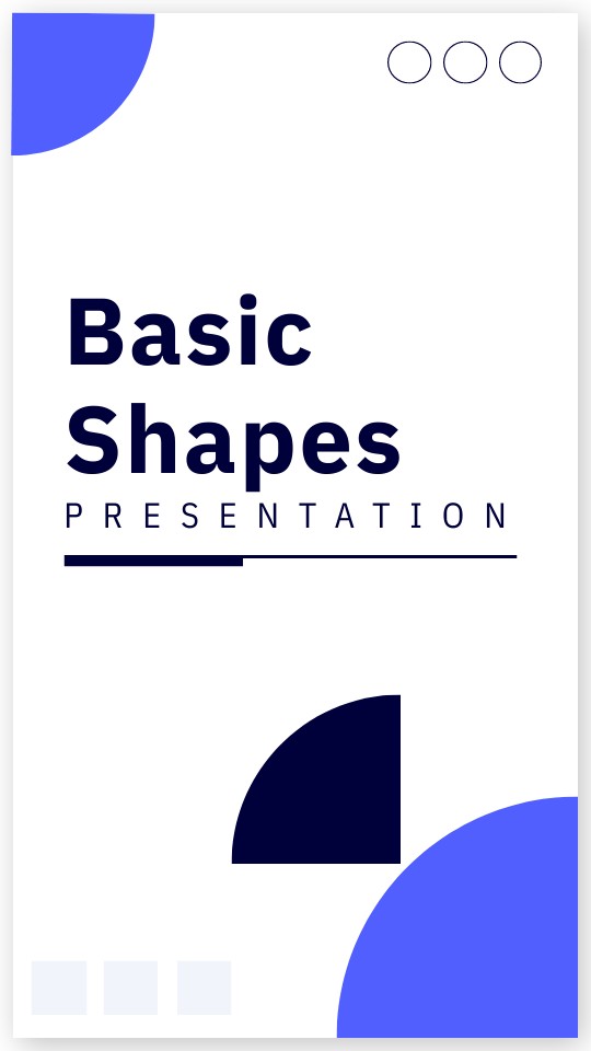 Basic Shapes Presentation Mobile | Genially