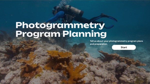 Photogrammetry Plan Survey