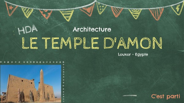 Le temple d'Amon