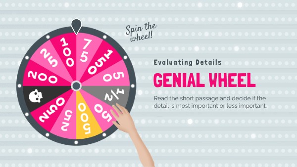GENIAL WHEEL QUIZ | Genially