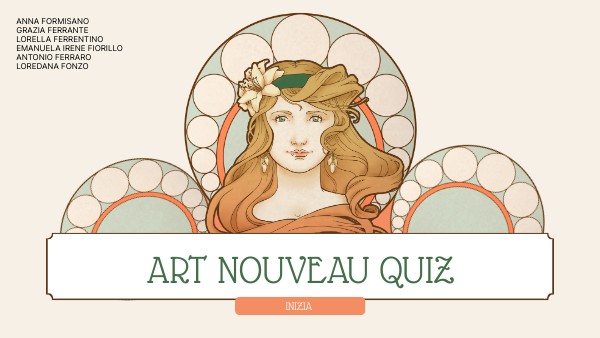 ART NOUVEAU QUIZ