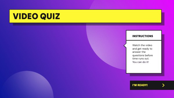 Video Quiz | Genially