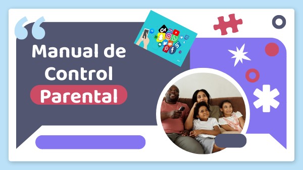 Manual de control parental | Genially