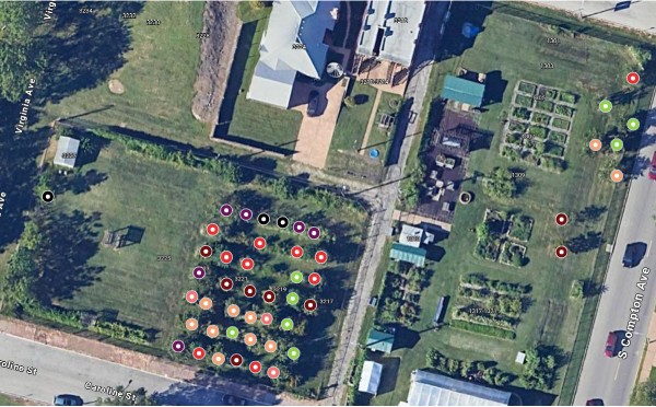 SLU Orchard Map