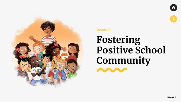 2.1-Fostering Positive School Community | Genially